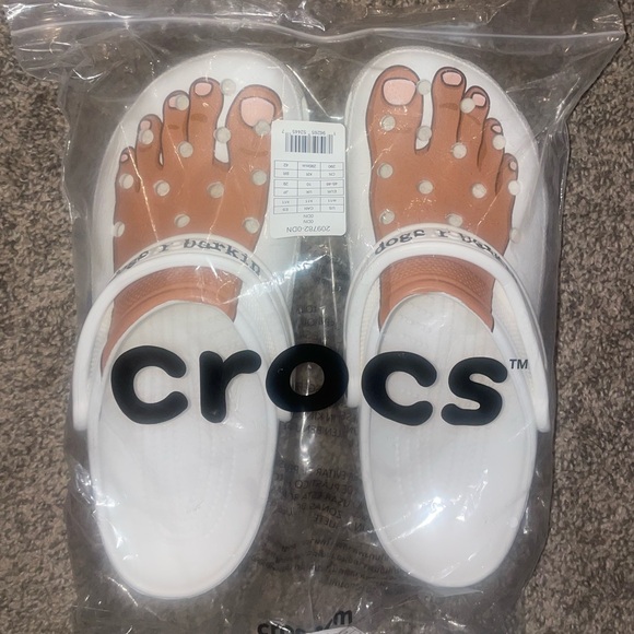 CROCS | Shoes | Crocs Classic Feet Clogs | Poshmark